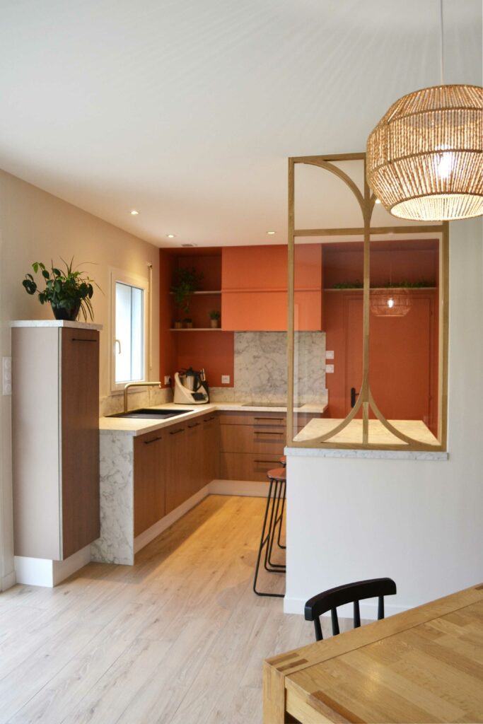 Une cuisine terracotta, la bonne idée pour une jolie déco